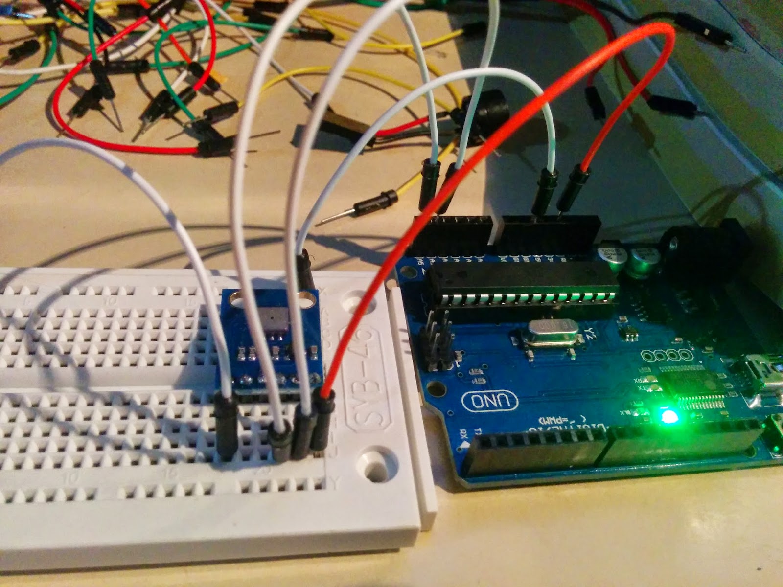 Arduino Hack: Sensor de Pressão Atmosférica (Barometro) BMP085