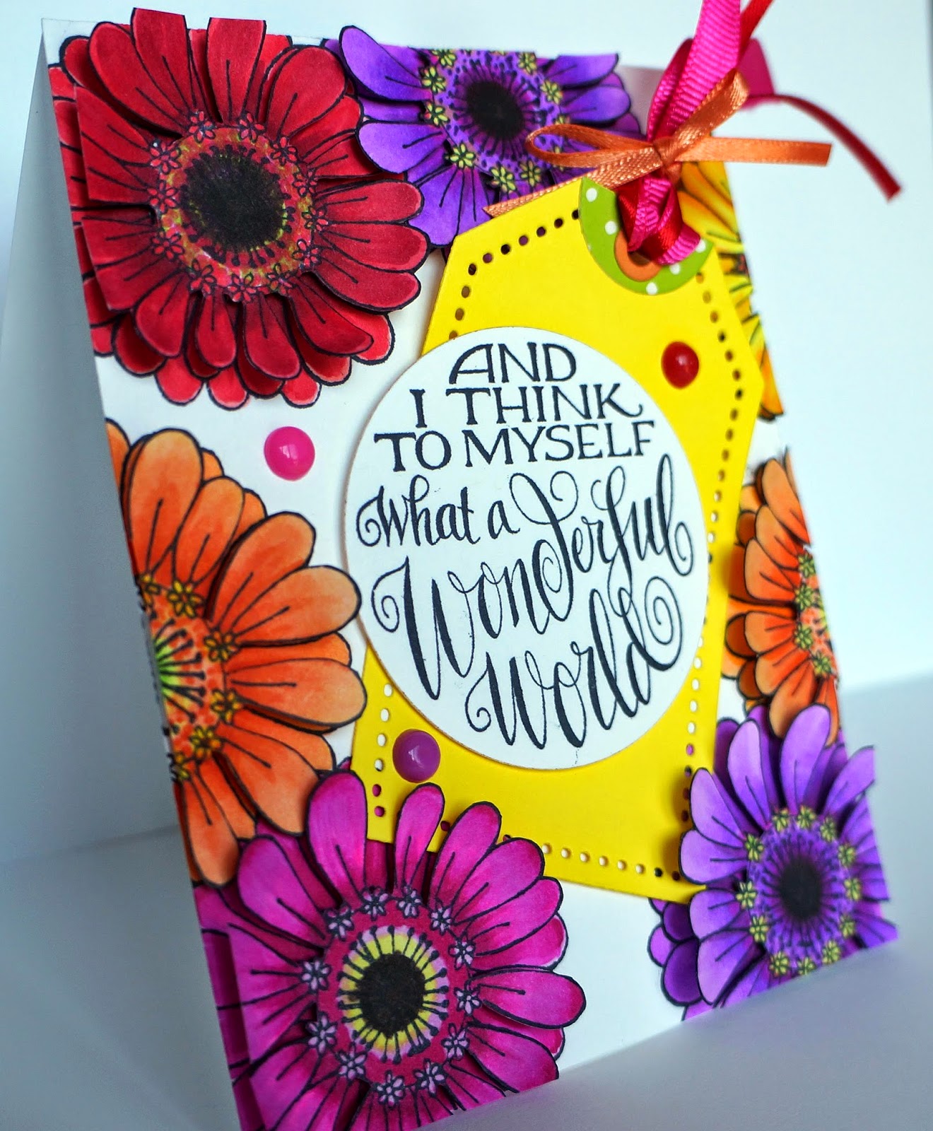 Kara Lynne's Card Designs: What a Wonderful World