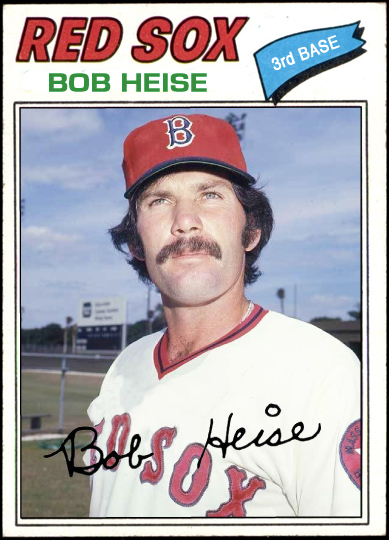 WHEN TOPPS HAD (BASE)BALLS!: NOT REALLY MISSING IN ACTION- 1977 BOB HEISE