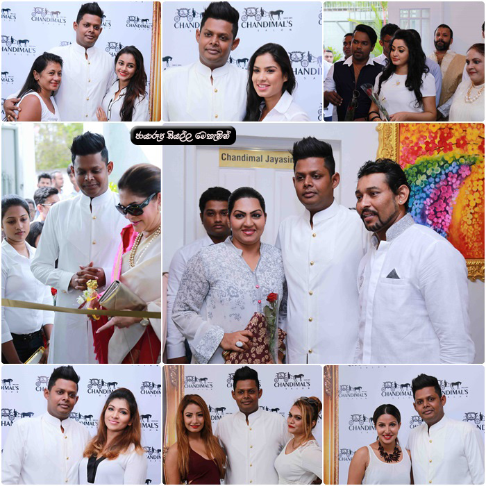 Chandimal Jayasinghe Beauty Salon Opening