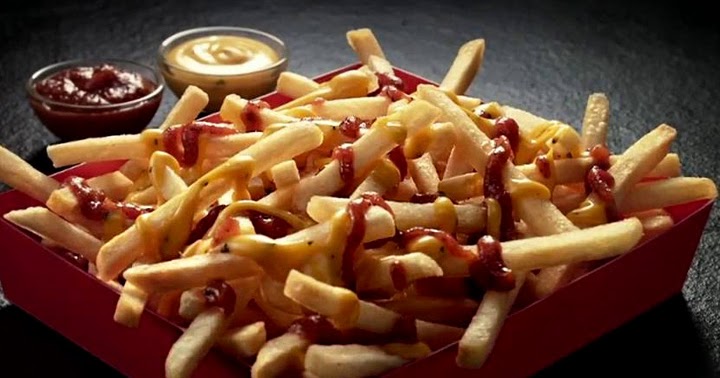 Stumbling Thoughts: McDonalds Mexican Cheesy Fries Review