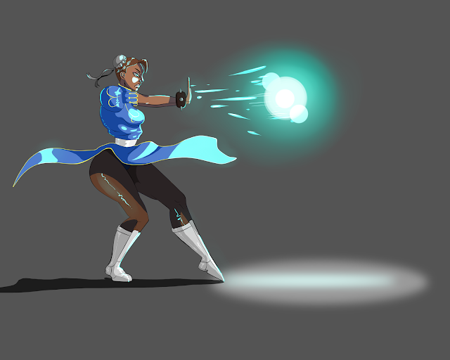 My Progress, Portfolio, Game, Concept Art and Animation: Kikoken!