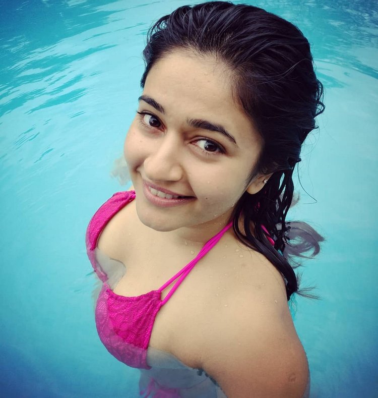 Poonam Bajwa Spicy Stills From Swimming Pool