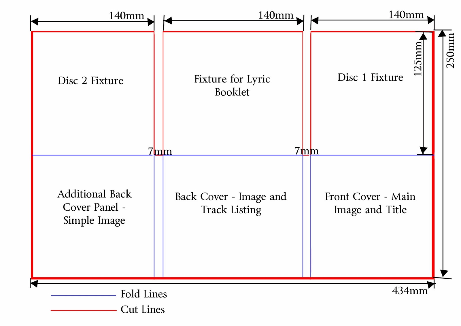 Lauren Barrett 5136 G324 Advanced Portfolio: Digipak Skeleton Layouts