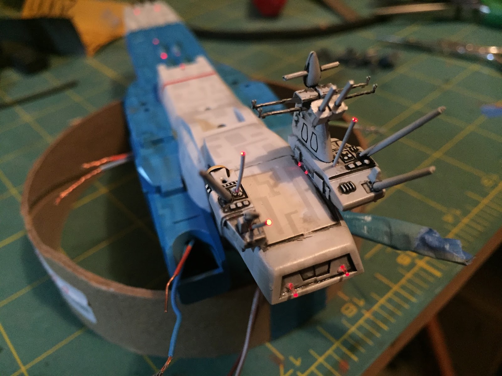 The Irate Modeler: Macross "Robotech" SDF-1 Part 2
