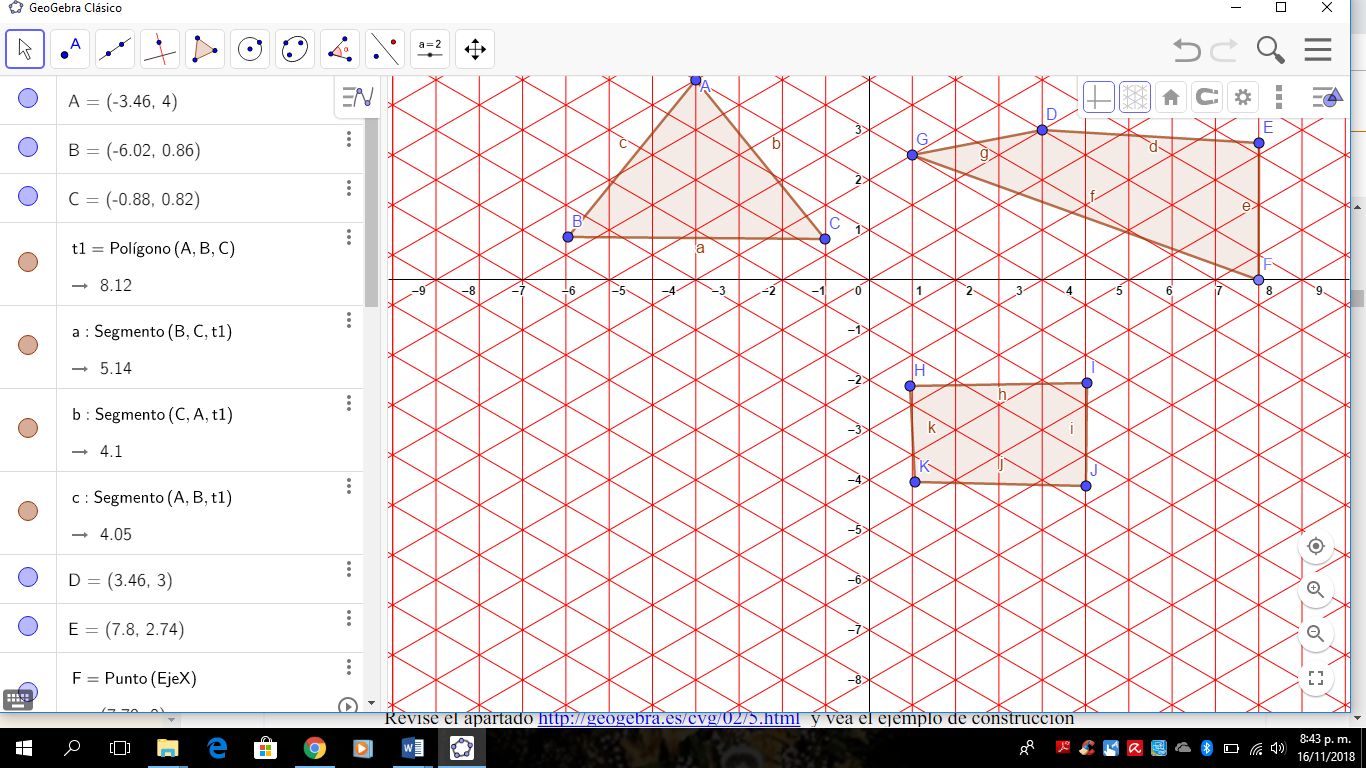Aprendizaje De Las Matemáticas Con Uso De Las TICS : Geogebra Clasico