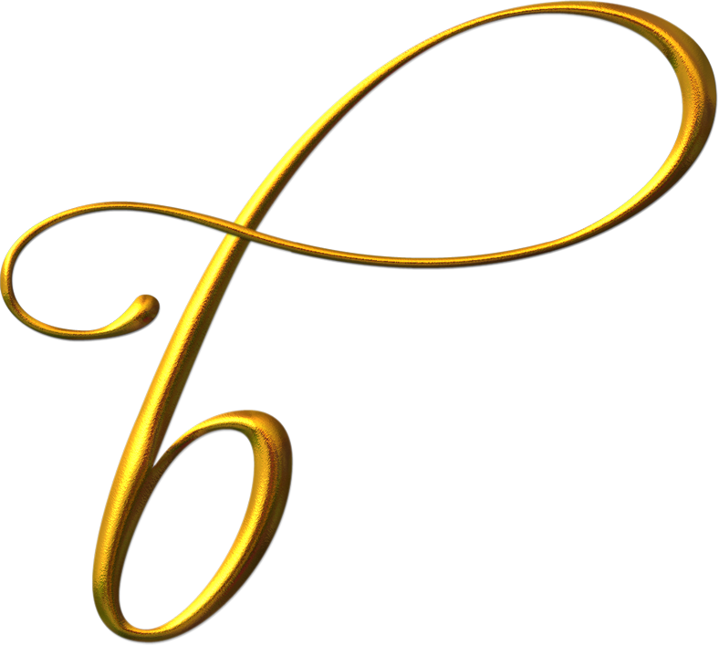 Letras En Dorado Golden Letters Oh My Alfabetos