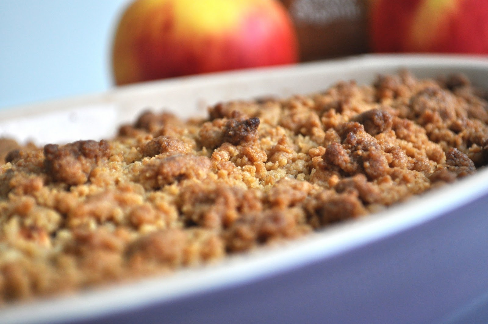 Fashion Gourmet: Apple Crumble