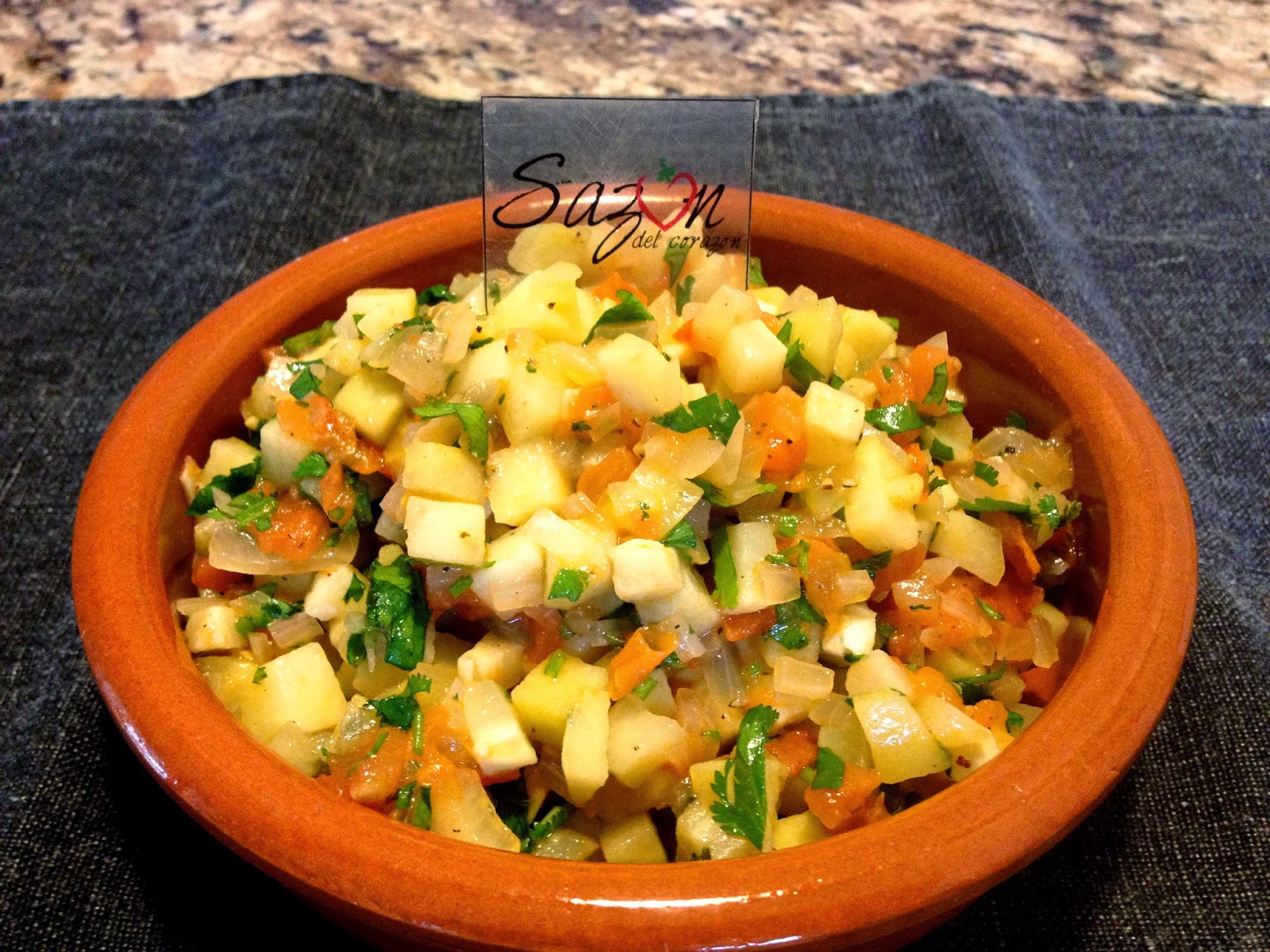 Sazón del corazón: Chayotes a la mexicana