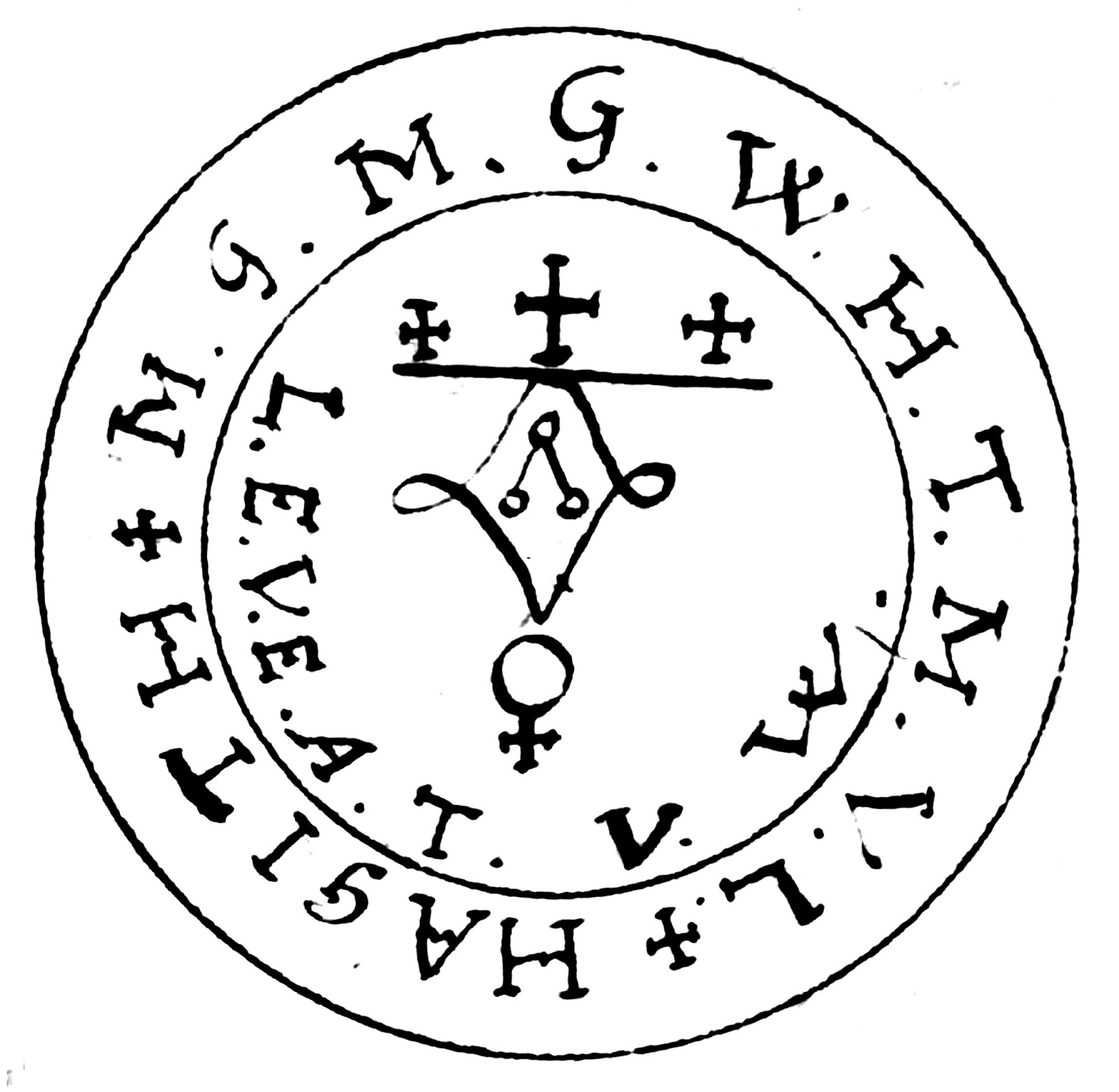 Studies on Magic: Seven Planetary Seals of King Solomon