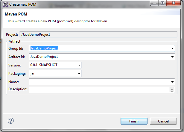 How To Convert Java Project To Maven Project In Eclipse 