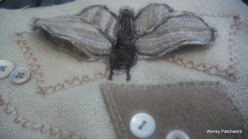 Wonky Patchwork: Wool Moths