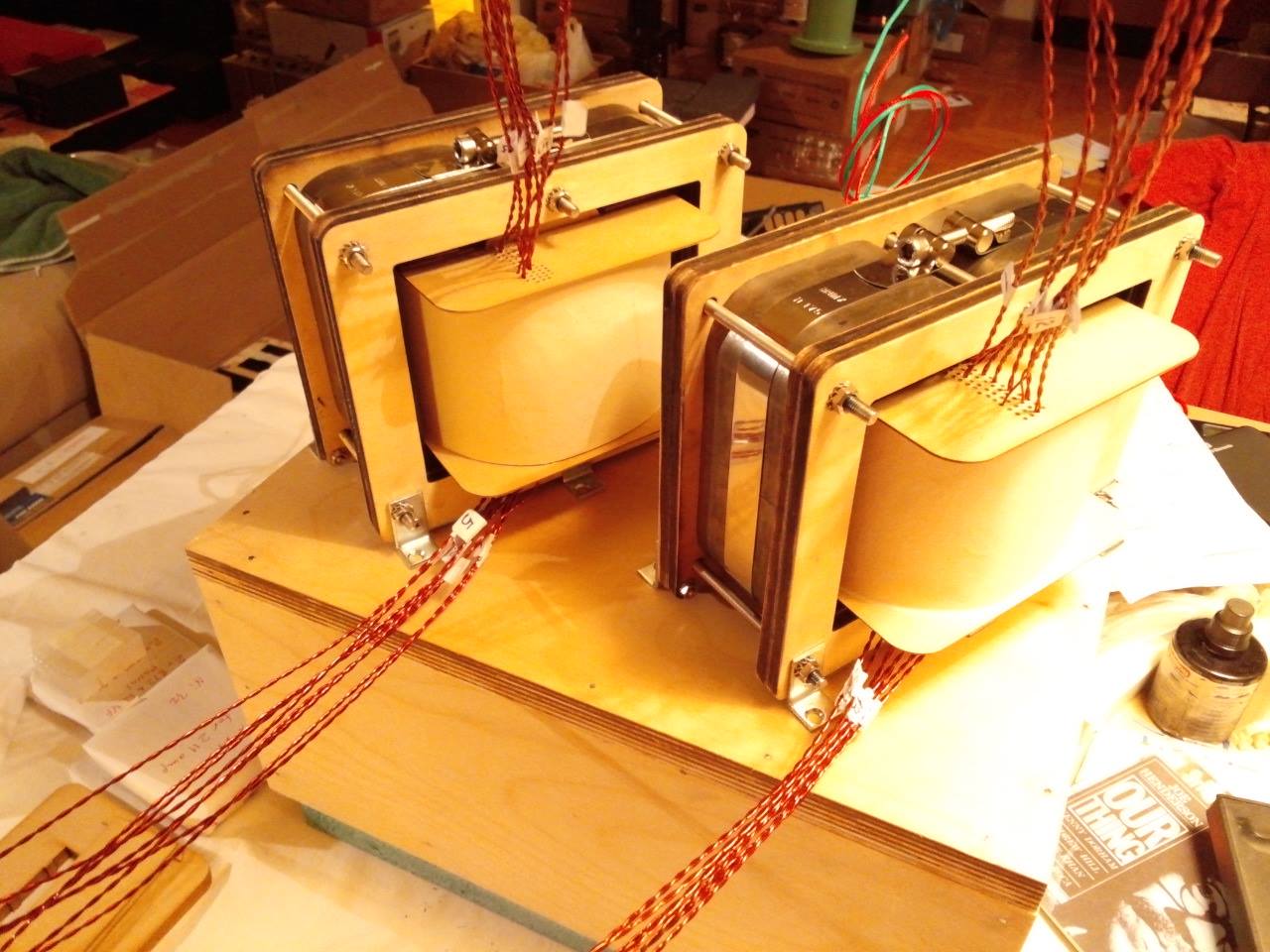 Western Electric 212D Double C Core Output Transformers by Peter ...