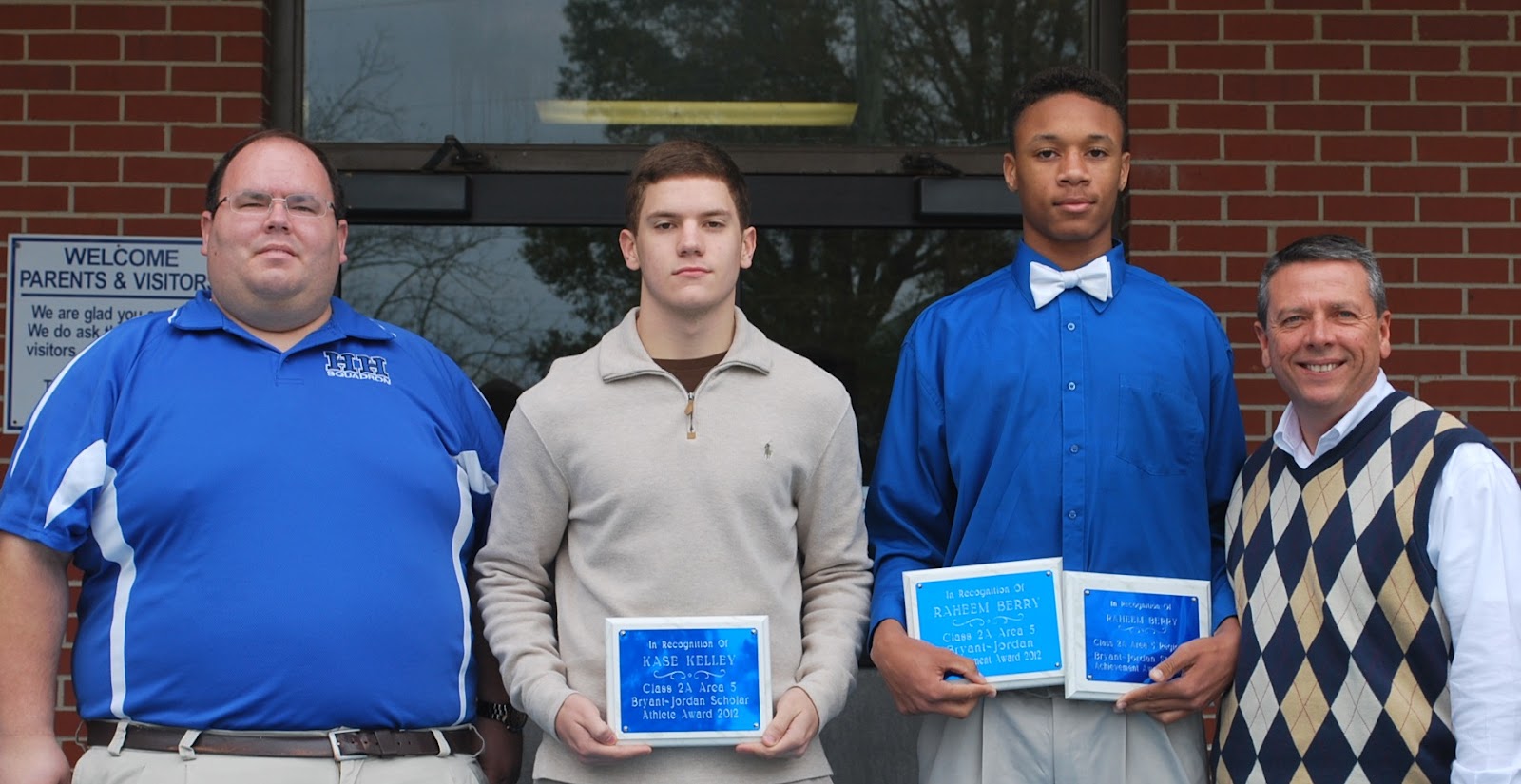 Superintendent's Corner: HHS Announces Bryant Jordan Winners