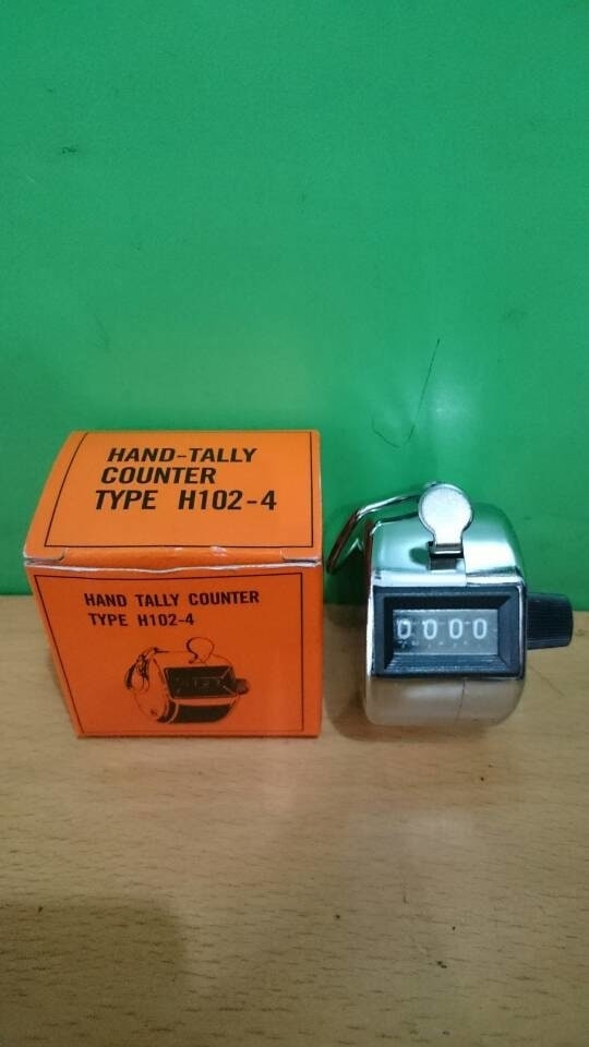 Hand Tally Counter Penghitung Manual - Badar Aziz Shop