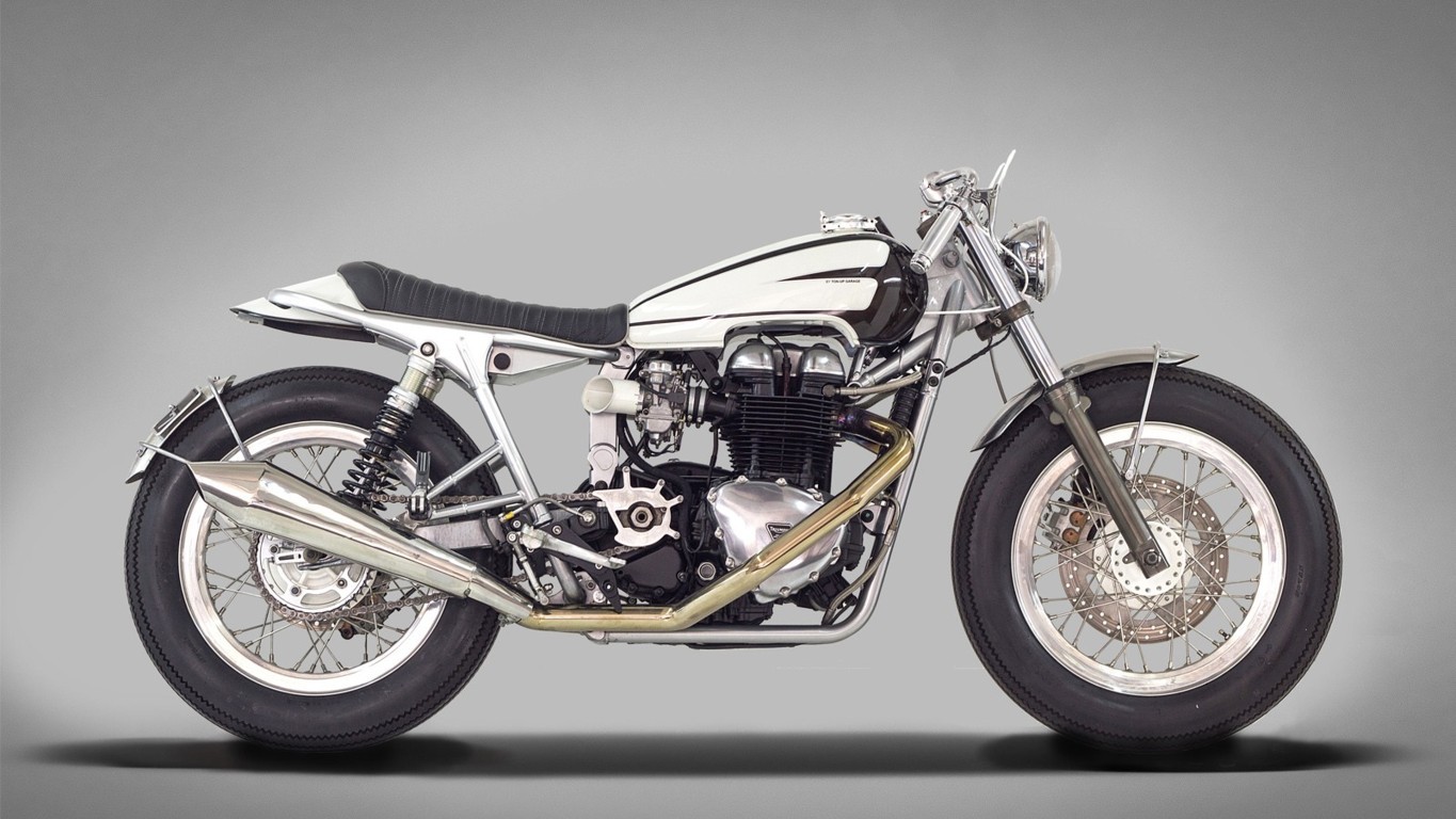 Triumph Bonneville "Hot Rod" by Ton Up Garage - Lsr Bikes