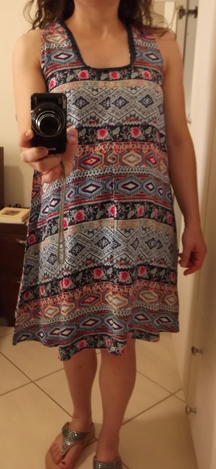 Refashion Co-op: Wearing a dress backwards