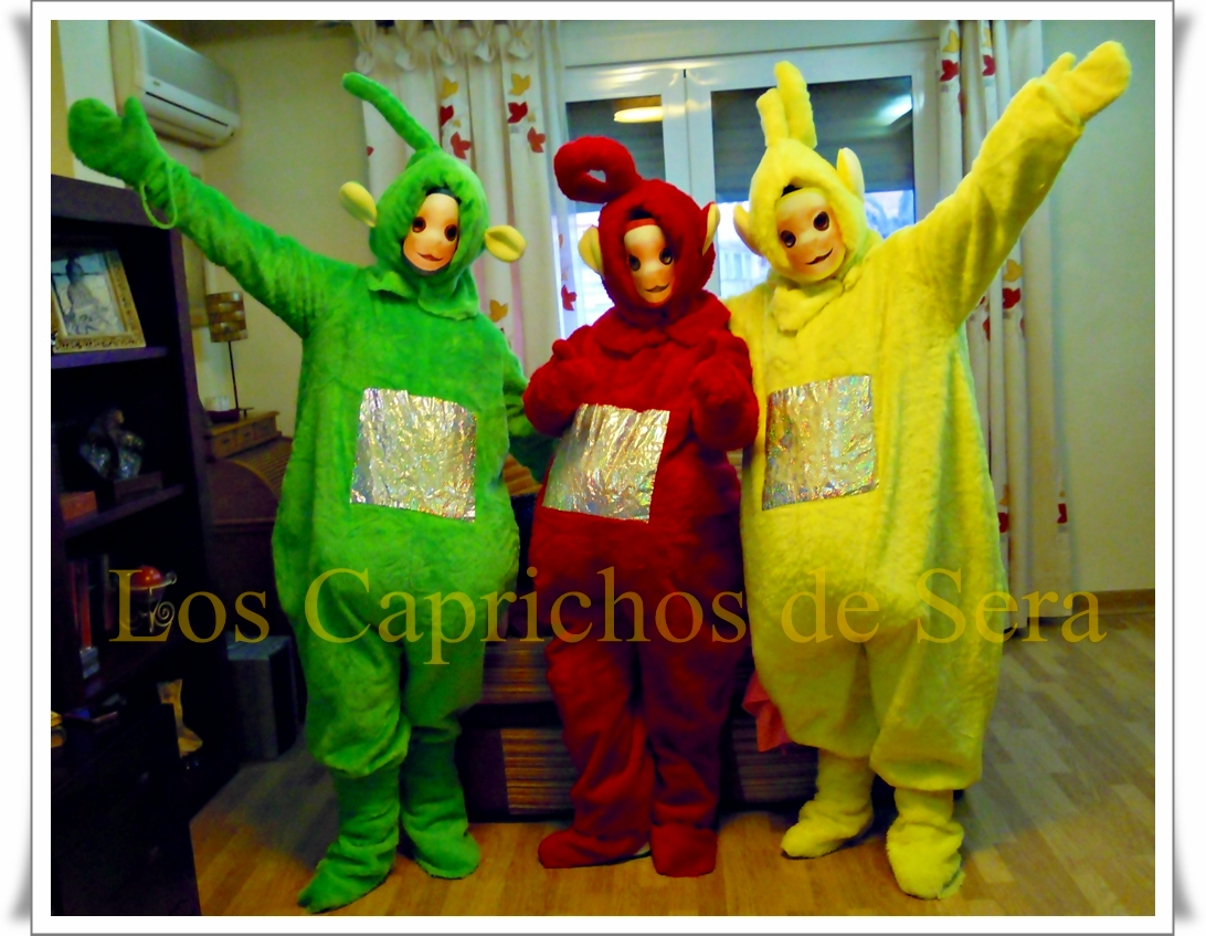 Los caprichos de Sera: Disfraces teletubbies
