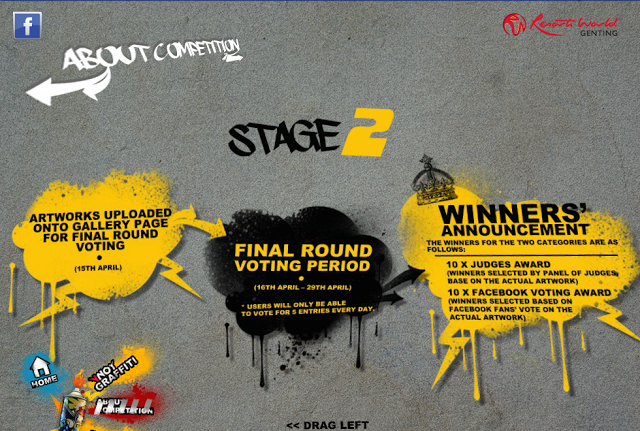 YNOT Graffiti Art Competition by RW Genting! ~ www.yuhjiun09.com ♥