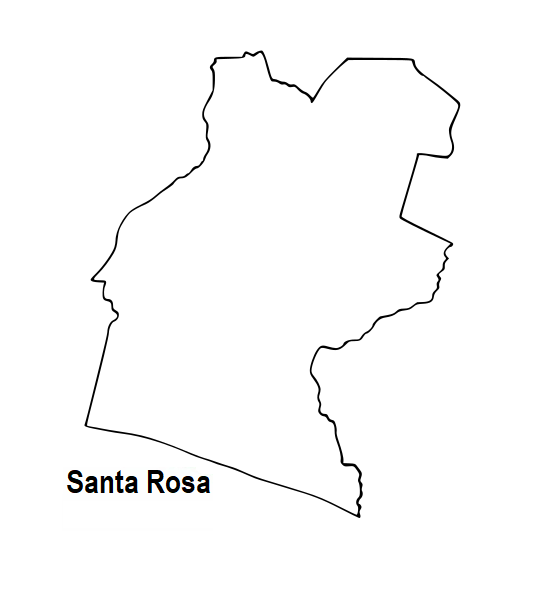 Blog de Biologia: Mapa del departamento de Santa Rosa (Guatemala) para ...