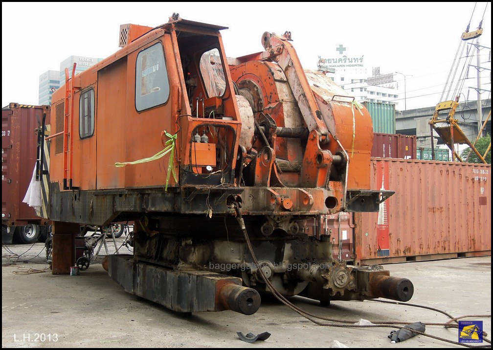 Bagger Galerie Construction Machines: NCK-Rapier 1405 B Seilbagger ...