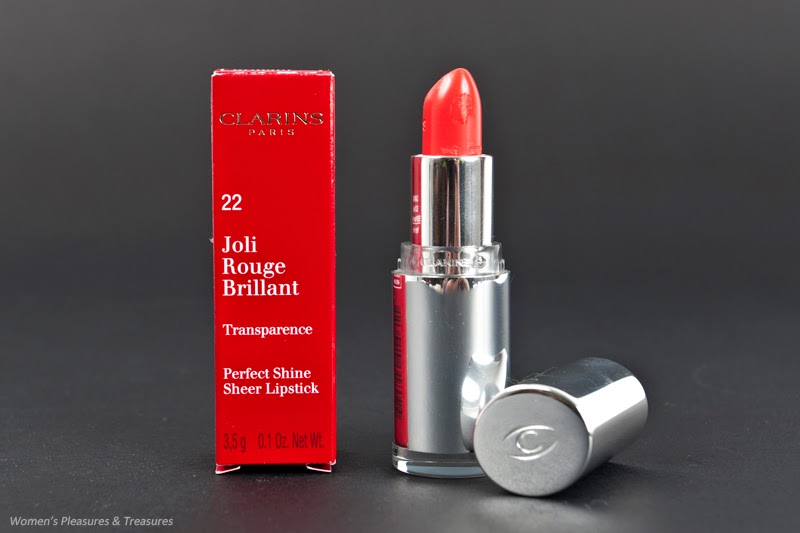WOMEN'S Pleasures & Treasures: CLARINS Joli Rouge Brillant Dahlia