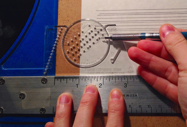 The Pensive Pen: Guidelines & the AMES Lettering Guide