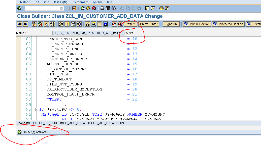 Procedure to find out the BADI definition and Implementation of BADI