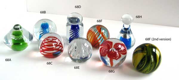 Heart of Glass - Blenko Glass: Blenko Paperweights