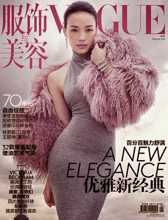 Nicola Loves. . . : Coverin' It: Shu Qi on Vogue China