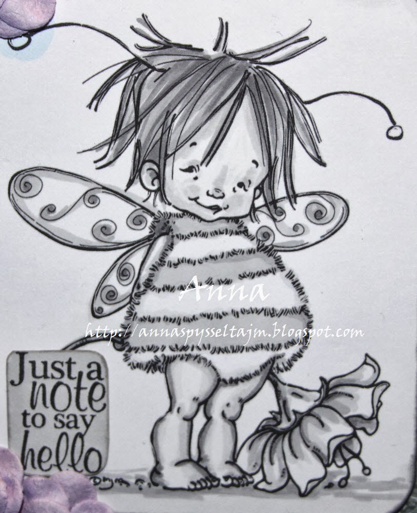 Annas Pysseltime: DT card - PFP - Shades of grey