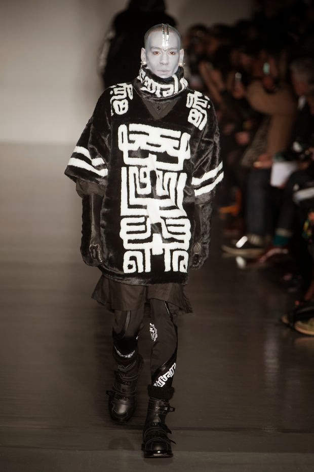 Floyd Slayweather: KTZ Giving Arctic Goth During London Fashion Week
