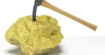 El oro en infografías