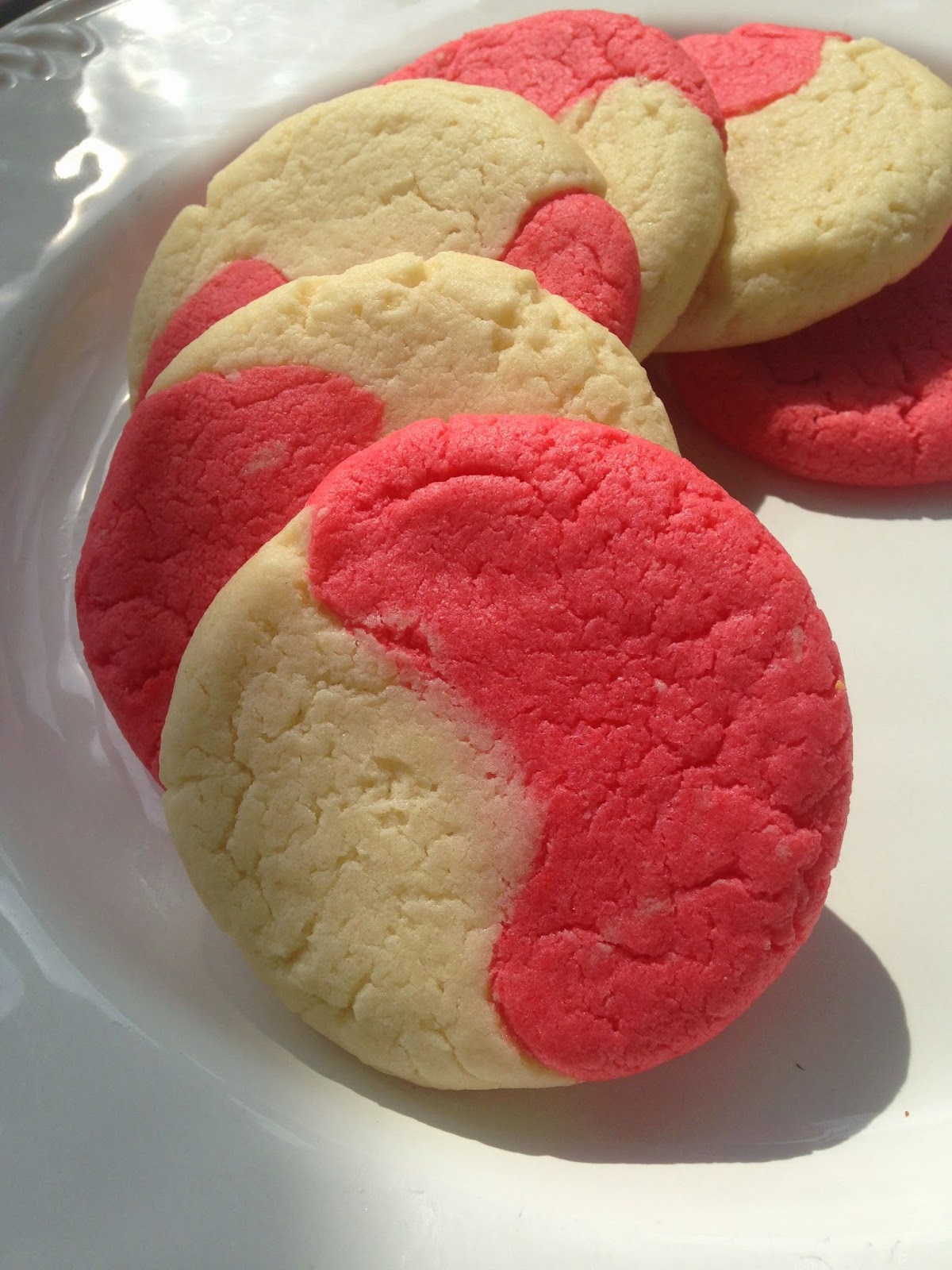 My story in recipes: Strawberry Swirl Cookies