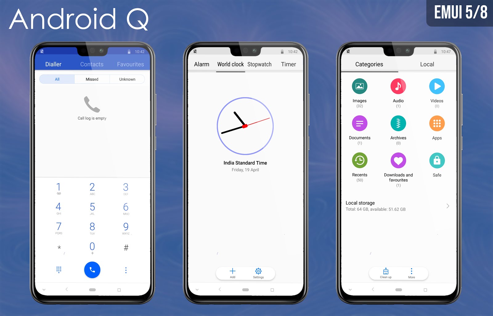 Android Q Theme for EMUI 5/8/9 & Magic UI || Must Try