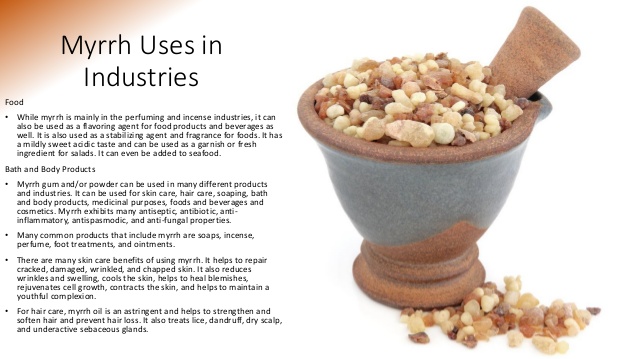 What is frankincense? And myrrh?