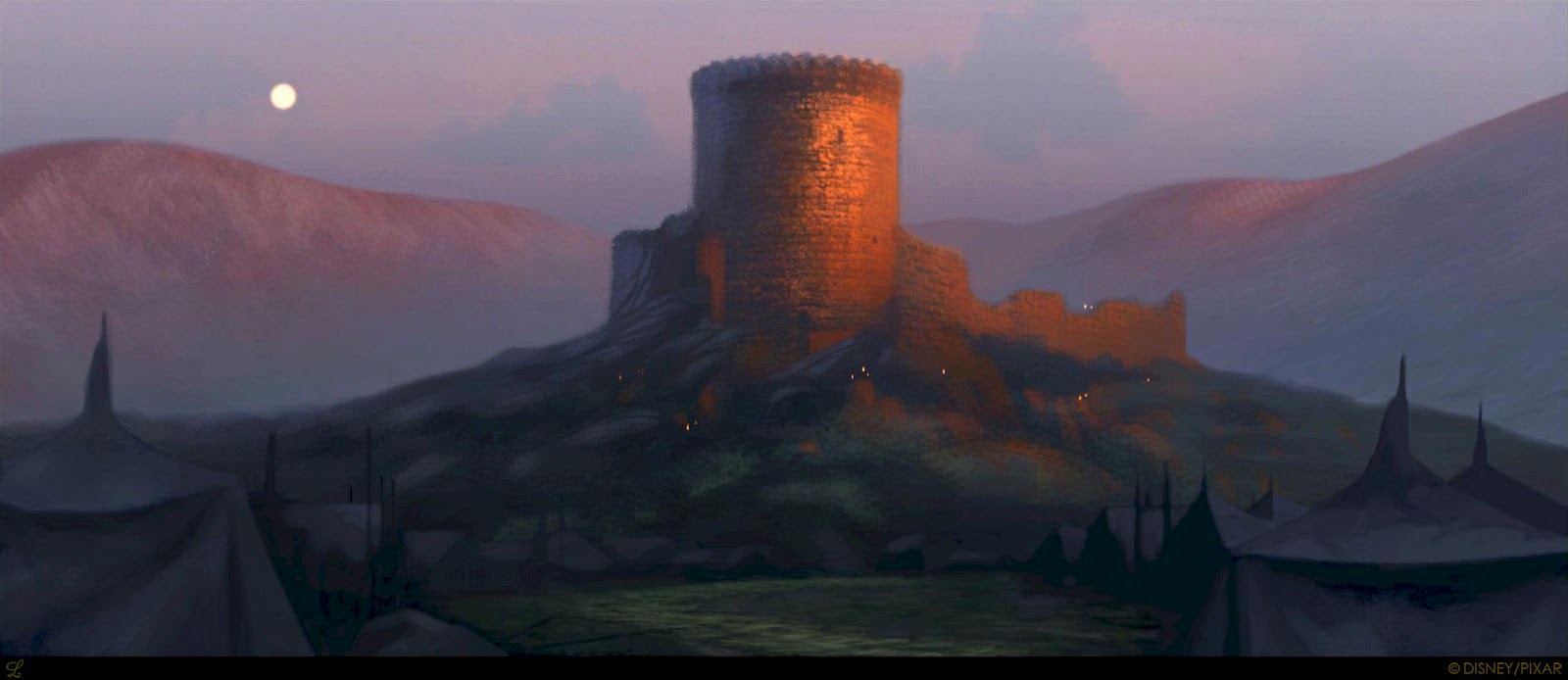 Living Lines Library: Brave (2012) - Environment & Props