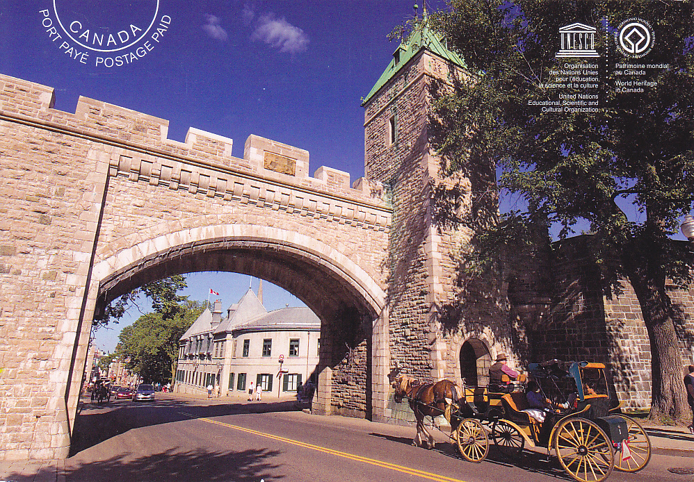 My UNESCO World Heritage Postcards: Canada - Historic District of Old ...