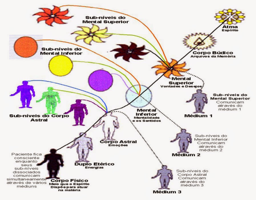 Tudo de Bom!: OS SETE CORPOS ou Níveis de Consciência - O HOMEM SETENÁRIO