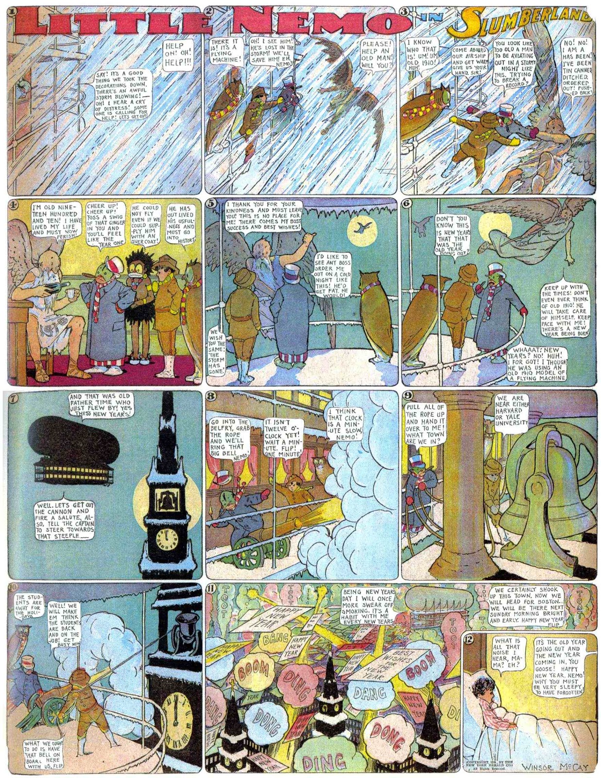 Mippyville: Happy 1911 from Little Nemo