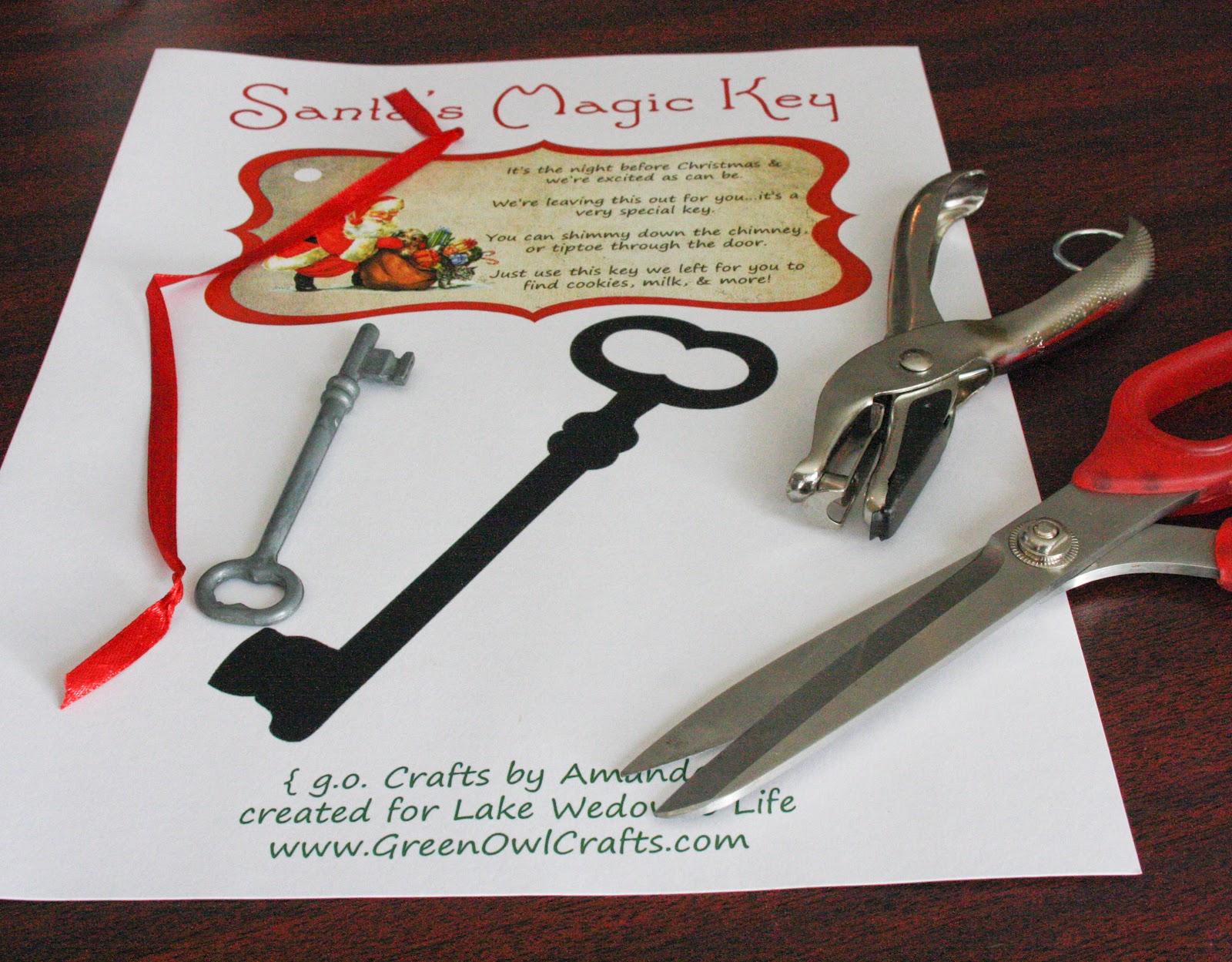 Raising Baitys | A Blog About Life in the Baity Family: Santa Magic Key ...