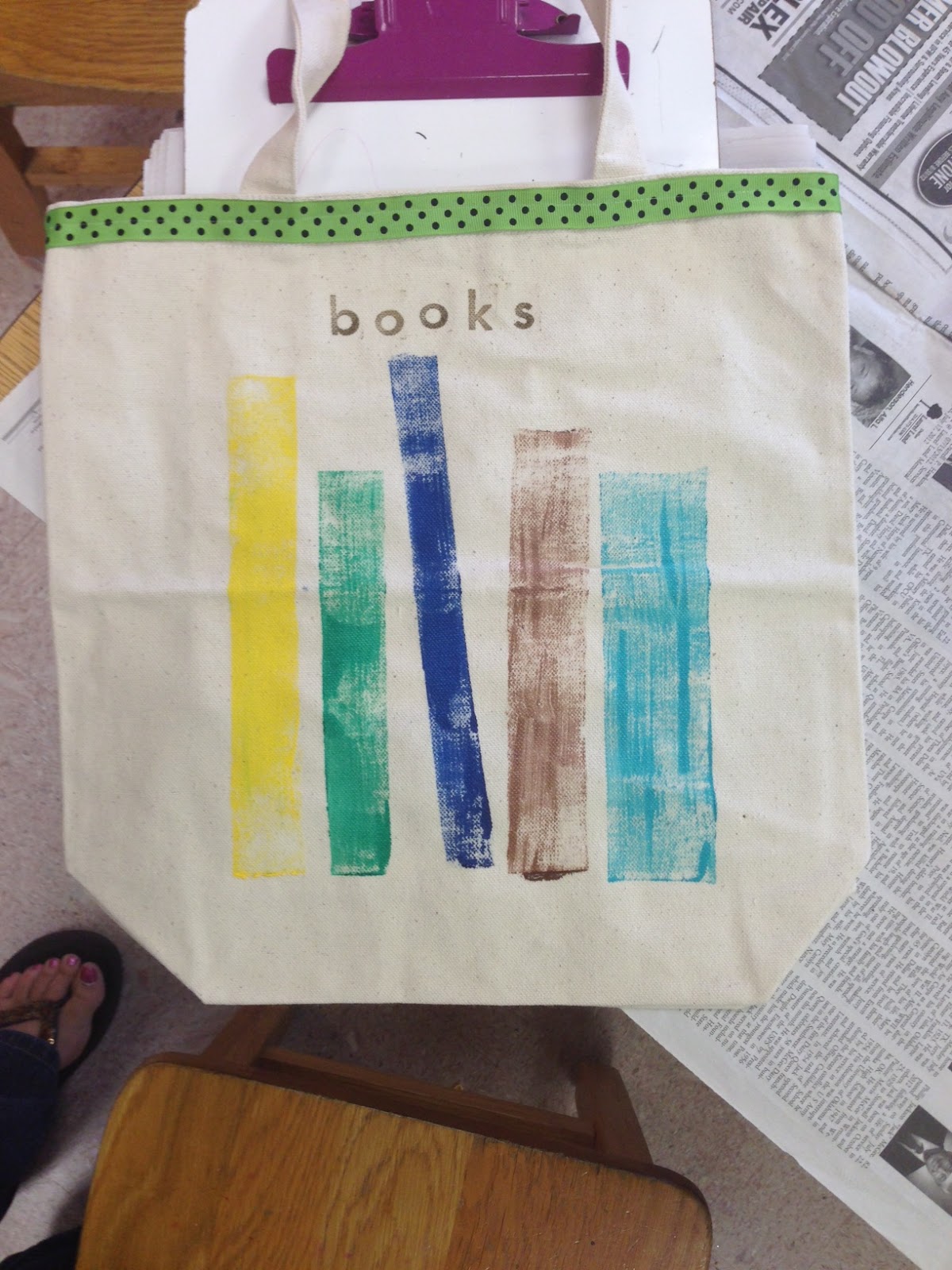 I Think...: Library Tote Bags
