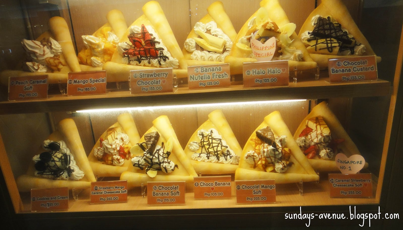 Sunday's Avenue: Mother's Crepe and Cafe Philippines (Mazazu Crepe)