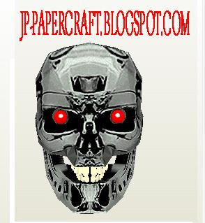 Terminator - T-800 Endoskull Papercraft | Papercraft Paradise ...