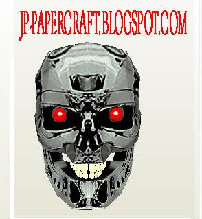 Terminator - T-800 Endoskull Papercraft | Papercraft Paradise ...