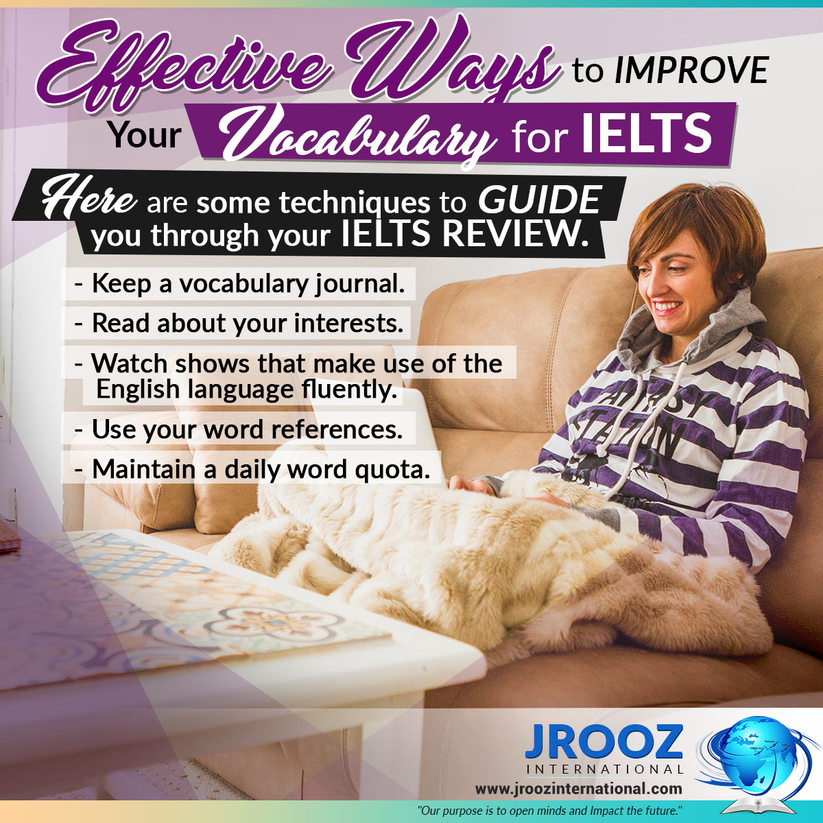 Jrooz International Effective Ways To Improve Your Vocabulary For IELTS Jrooz International Effective Ways To Improve Your Vocabulary For IELTS