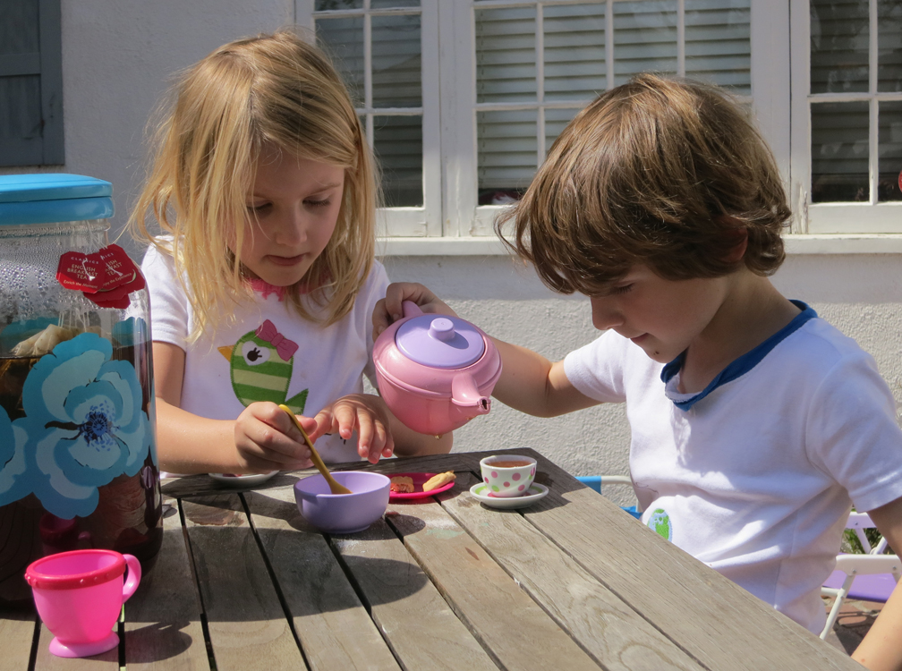 more than chocolate cake: pajama tea party