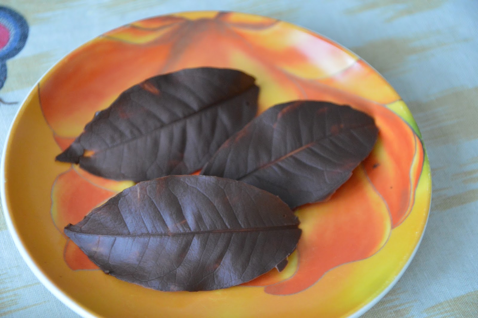 Carmela Biscuit's Spot: Chocolate Leaves