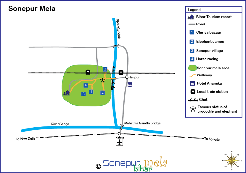 SONEPUR MELA; The largest animal Fair of ASIA: January 2016