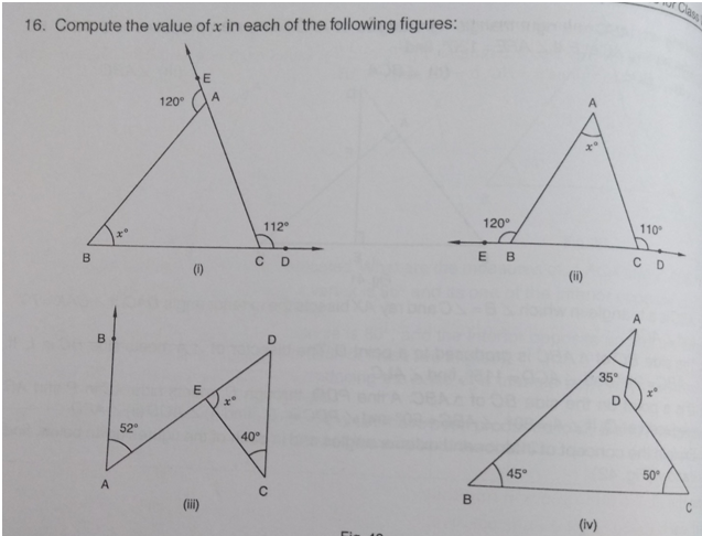 APSG: CLASS – 7, Revision Sheet - Triangles